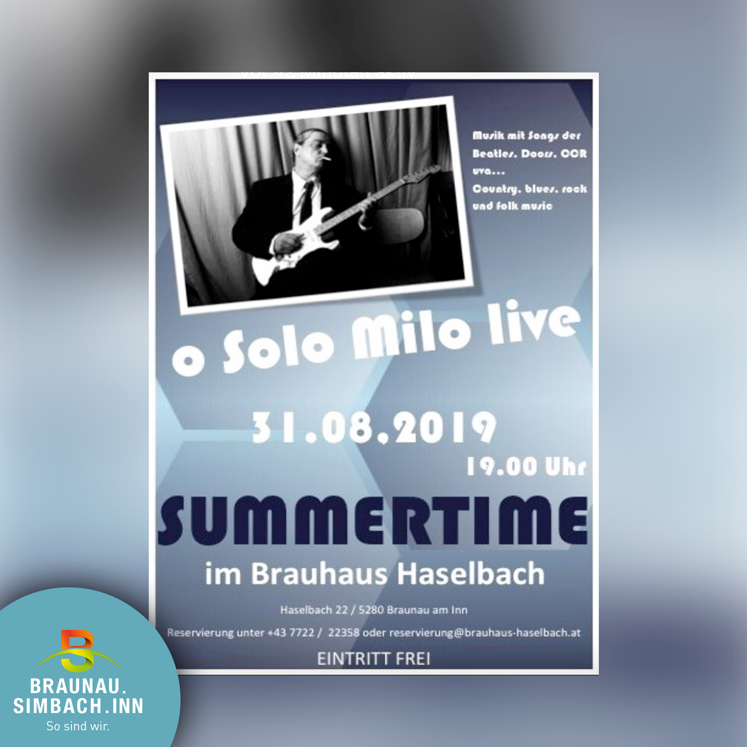 O Solo milo live | Braunau.Simbach.Inn