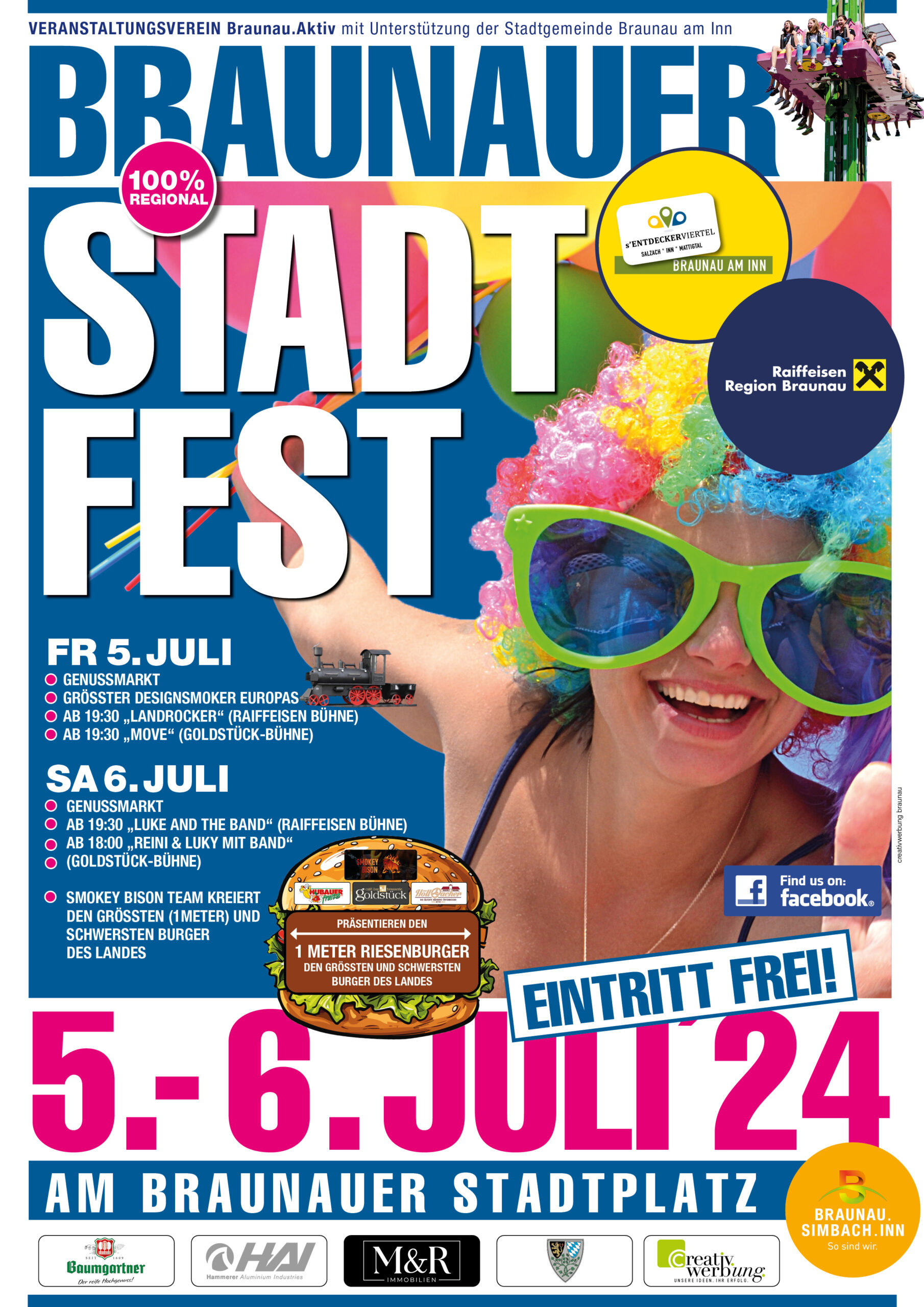 Stadtfest Braunau 2024 | Braunau.Simbach.Inn