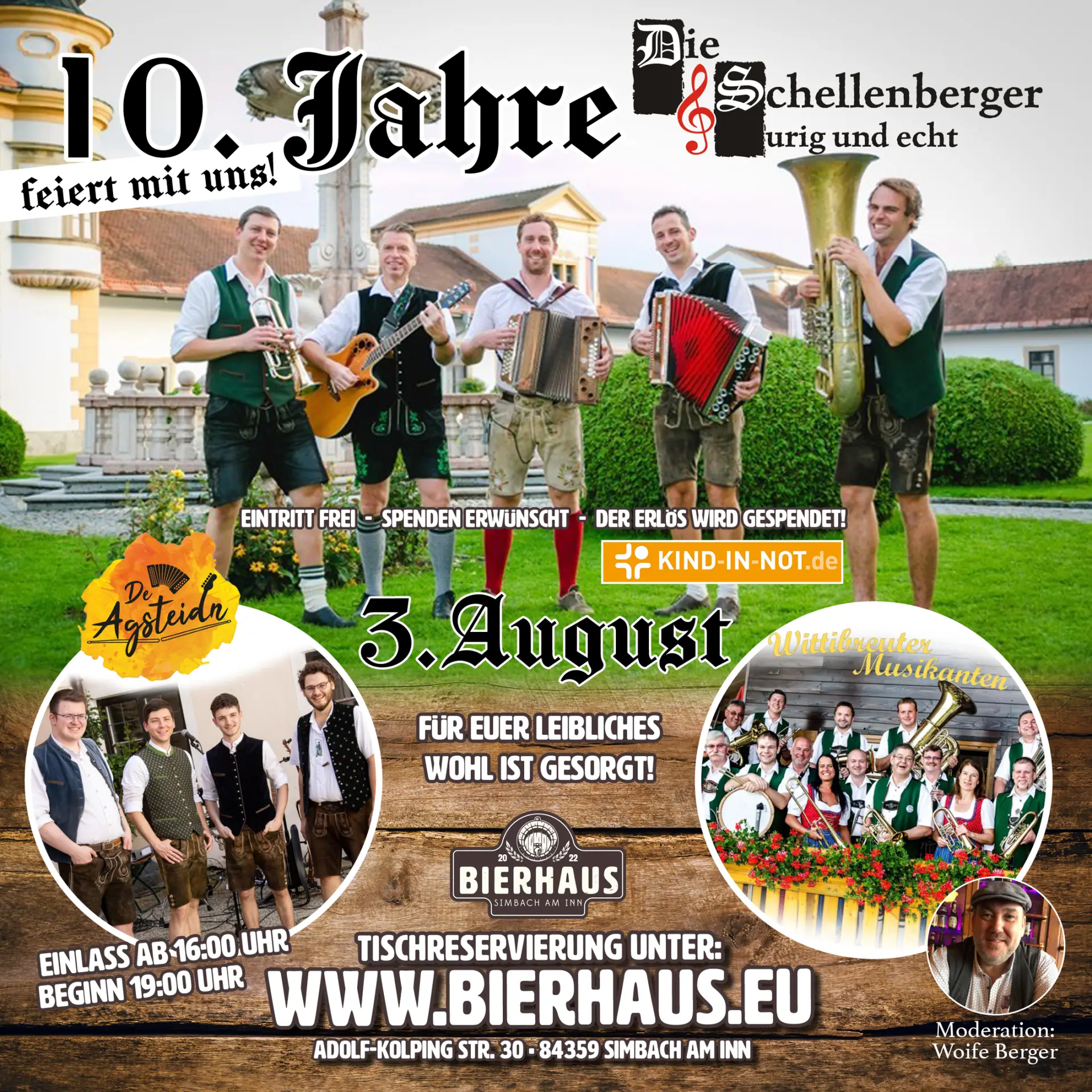 10 Jahre „Die Schellenberger“ – urig und echt | Braunau.Simbach.Inn