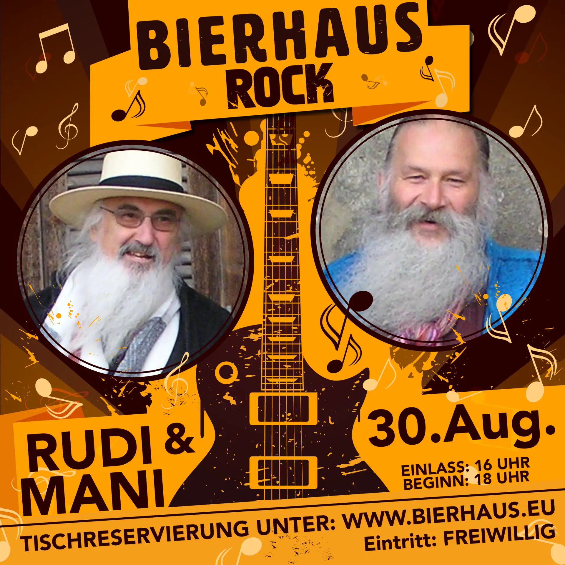 Bierhaus Rock mit Rudi & Mani | Braunau.Simbach.Inn