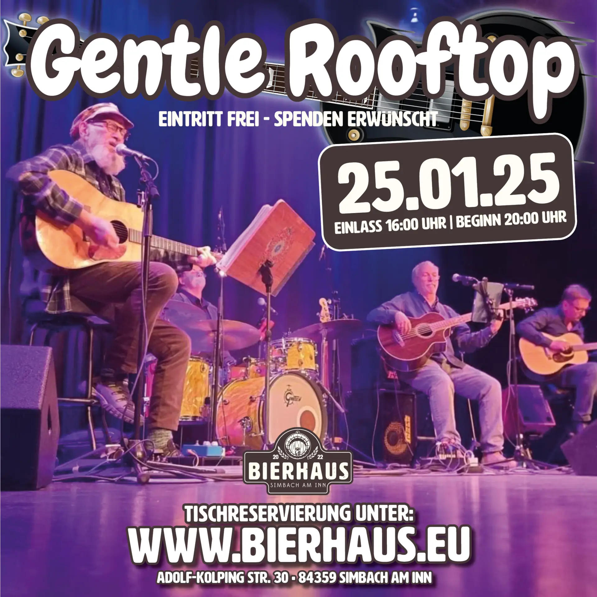 Gentle Rooftop – it`s only Rock and Roll | Braunau.Simbach.Inn