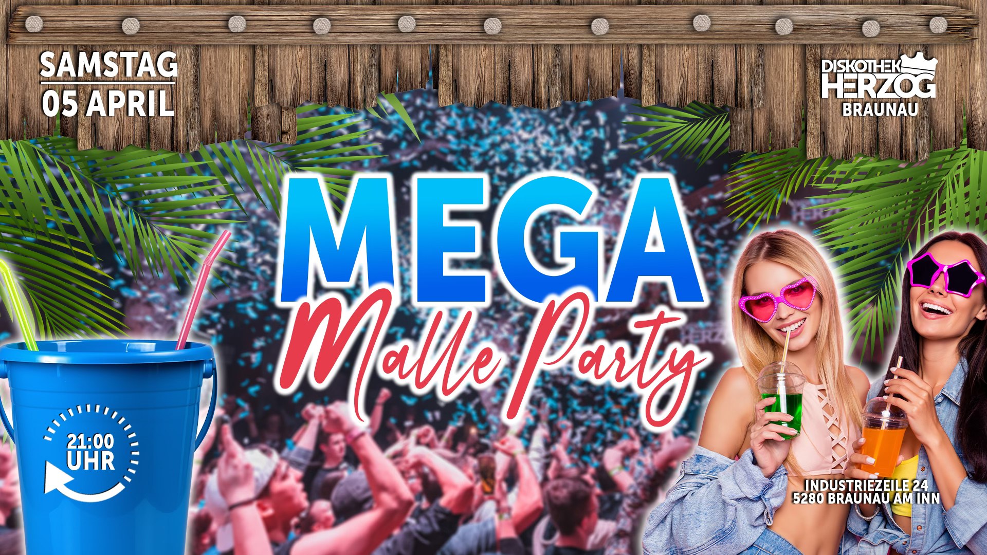 Diskothek Herzog – Maga Malle Party | Braunau.Simbach.Inn